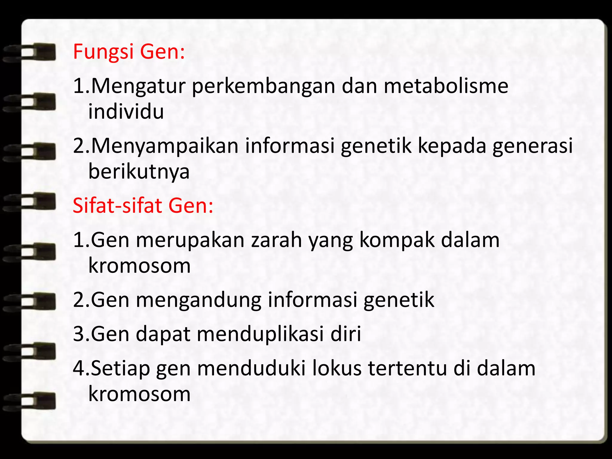 KROMOSOM, GEN, DAN DNA | PPTX