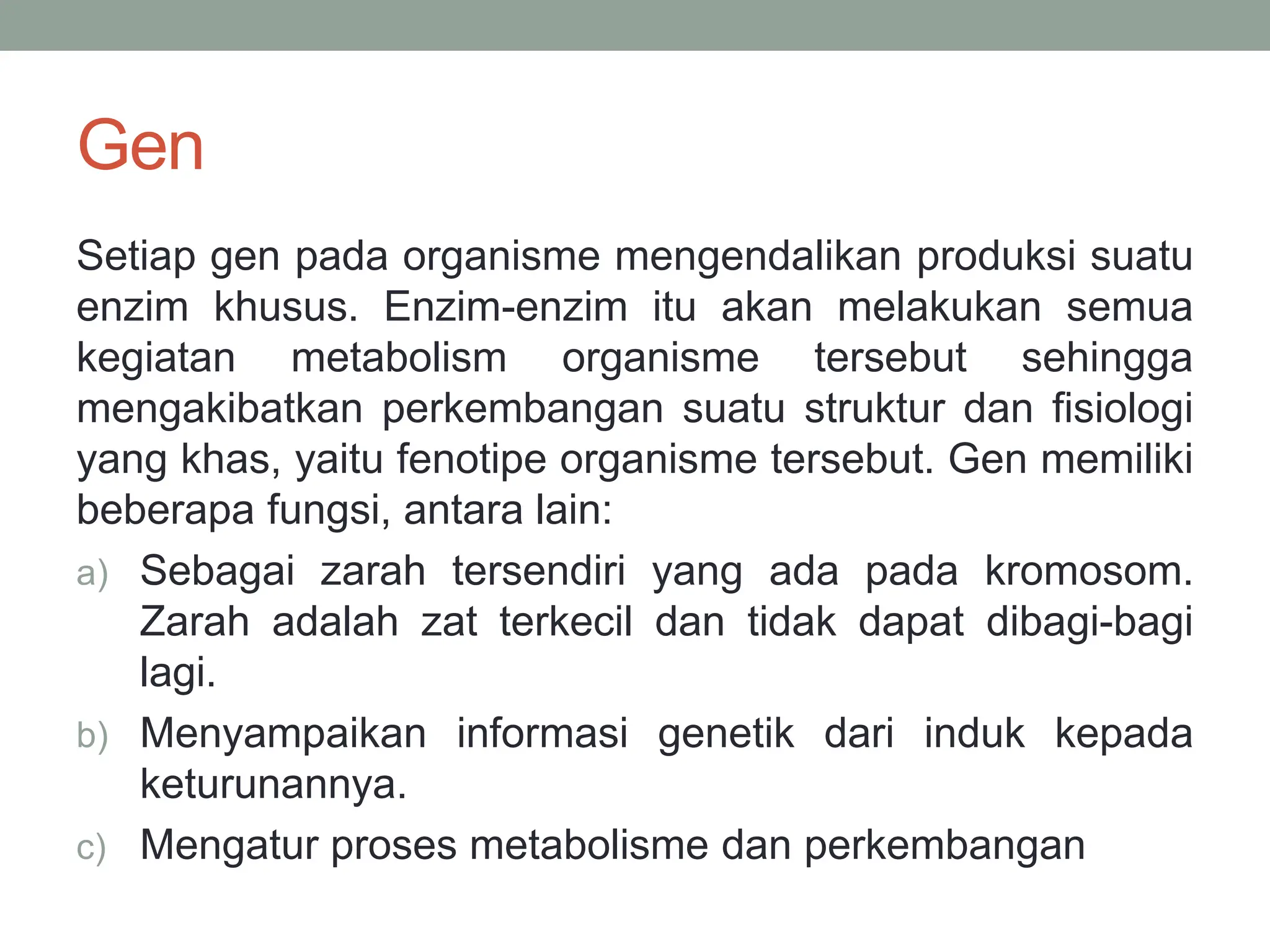 Dasar Geetika Kromosom, Lokus, Gen Alel.pptx