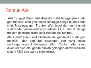 Dasar Geetika Kromosom, Lokus, Gen Alel.pptx