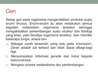 Dasar Geetika Kromosom, Lokus, Gen Alel.pptx