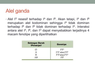 Dasar Geetika Kromosom, Lokus, Gen Alel.pptx