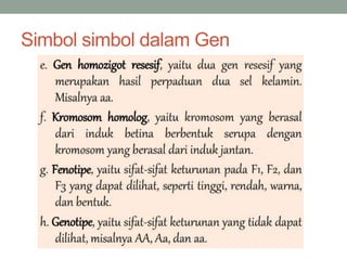 Dasar Geetika Kromosom, Lokus, Gen Alel.pptx