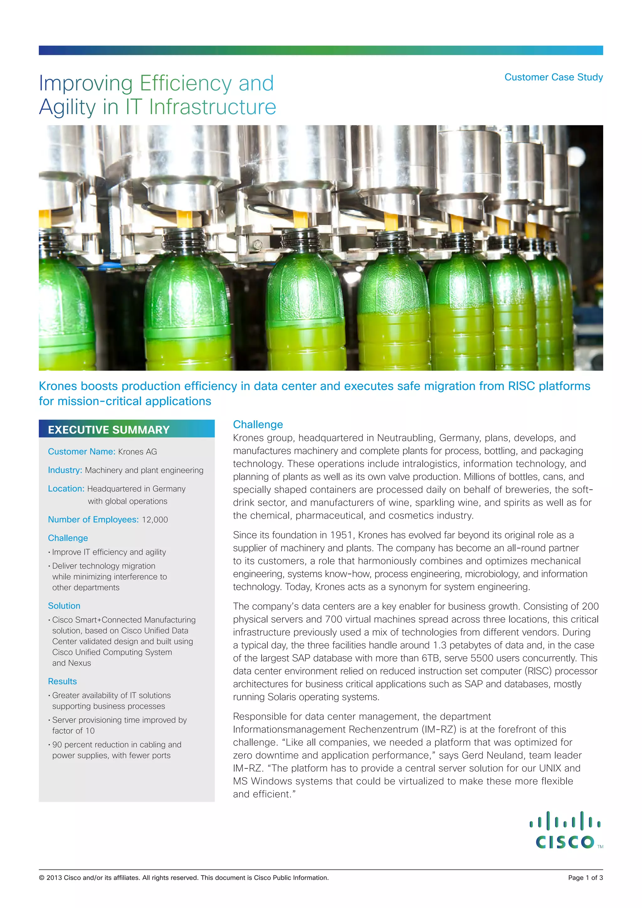 Krones AG case study | PDF