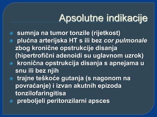 Kronični hipertrofični tonzilitis | PPT