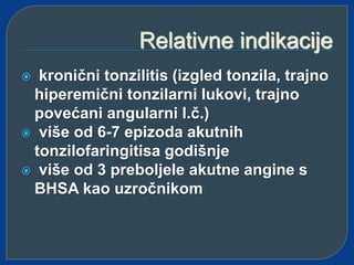 Kronični hipertrofični tonzilitis | PPT