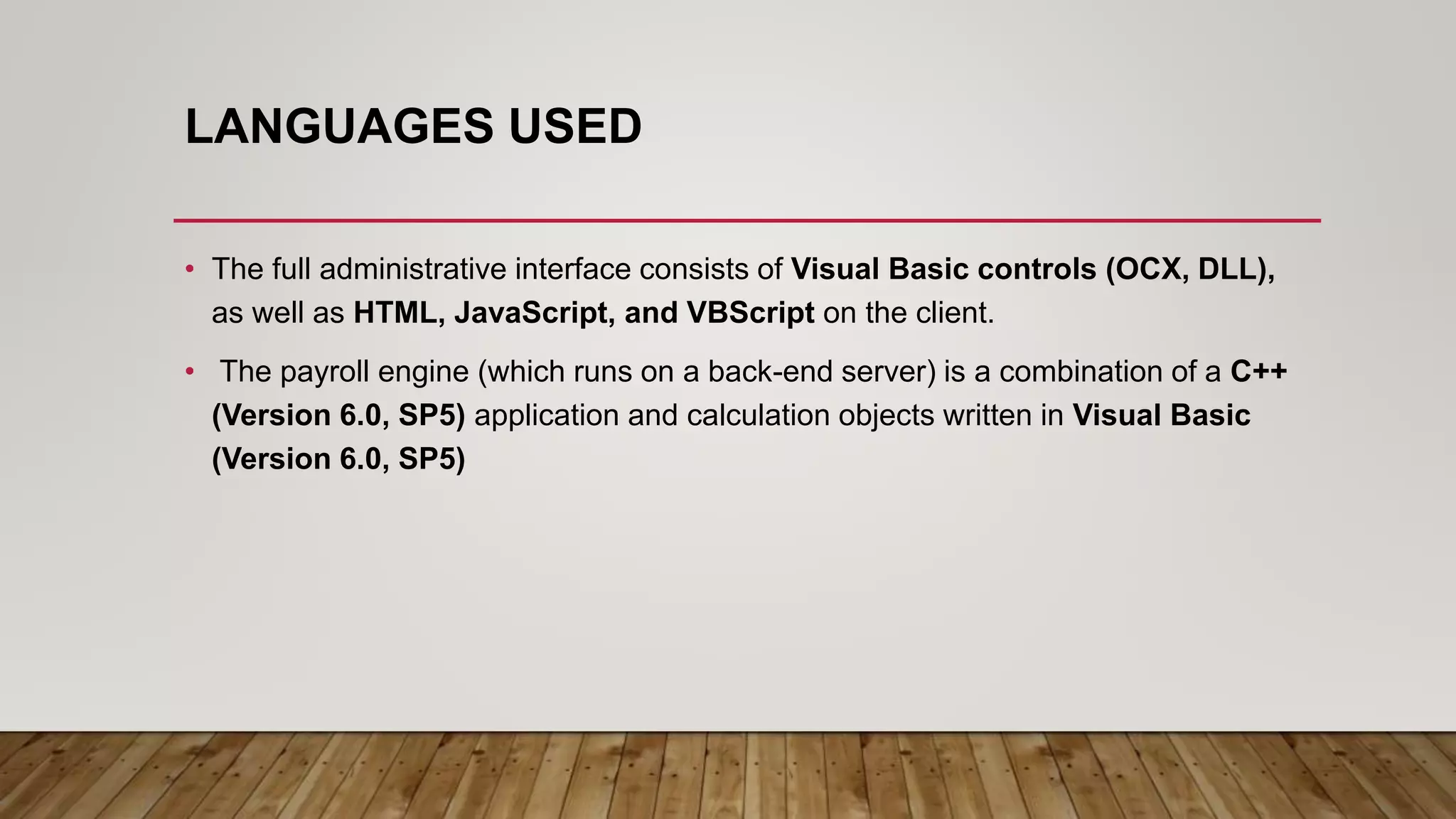 Kronos Enterprise Resource Planning System | PPTX