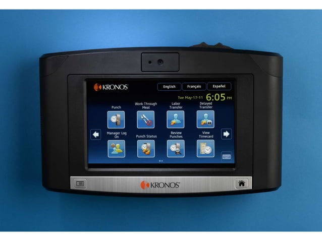 Kronos timeclock slideshow | PPT