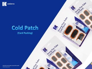 Kronyo cold patch box packing+card packing powpoint | PPT