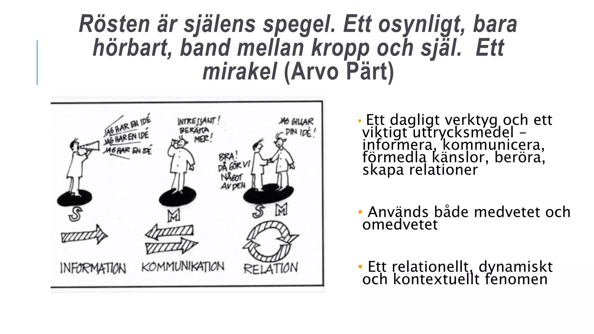 Kroppspråket och rösten - om verbal och icke verbal kommunikation.pptx