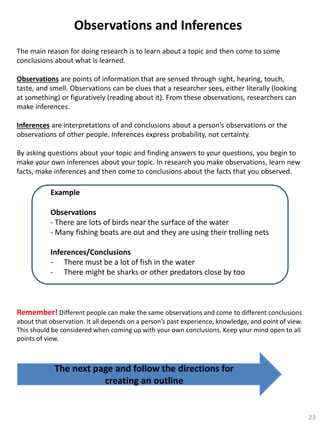 KRP Student Research Guidelines | PDF