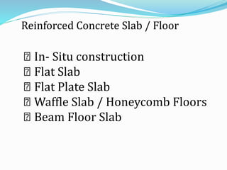design requirement of cocrete slab | PPT