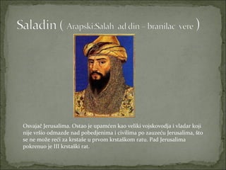 Krstaski ratovi | PPT