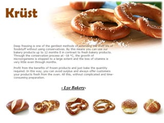 Krüst bakery introduction - | PPT