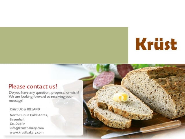 Krüst bakery introduction - | PPT