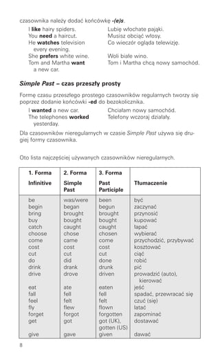Krótka gramatyka - Angielski - ebook | PDF | Free Download