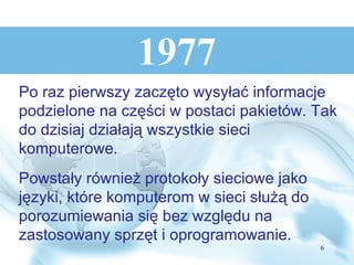 Krótka historia internetu | PPT