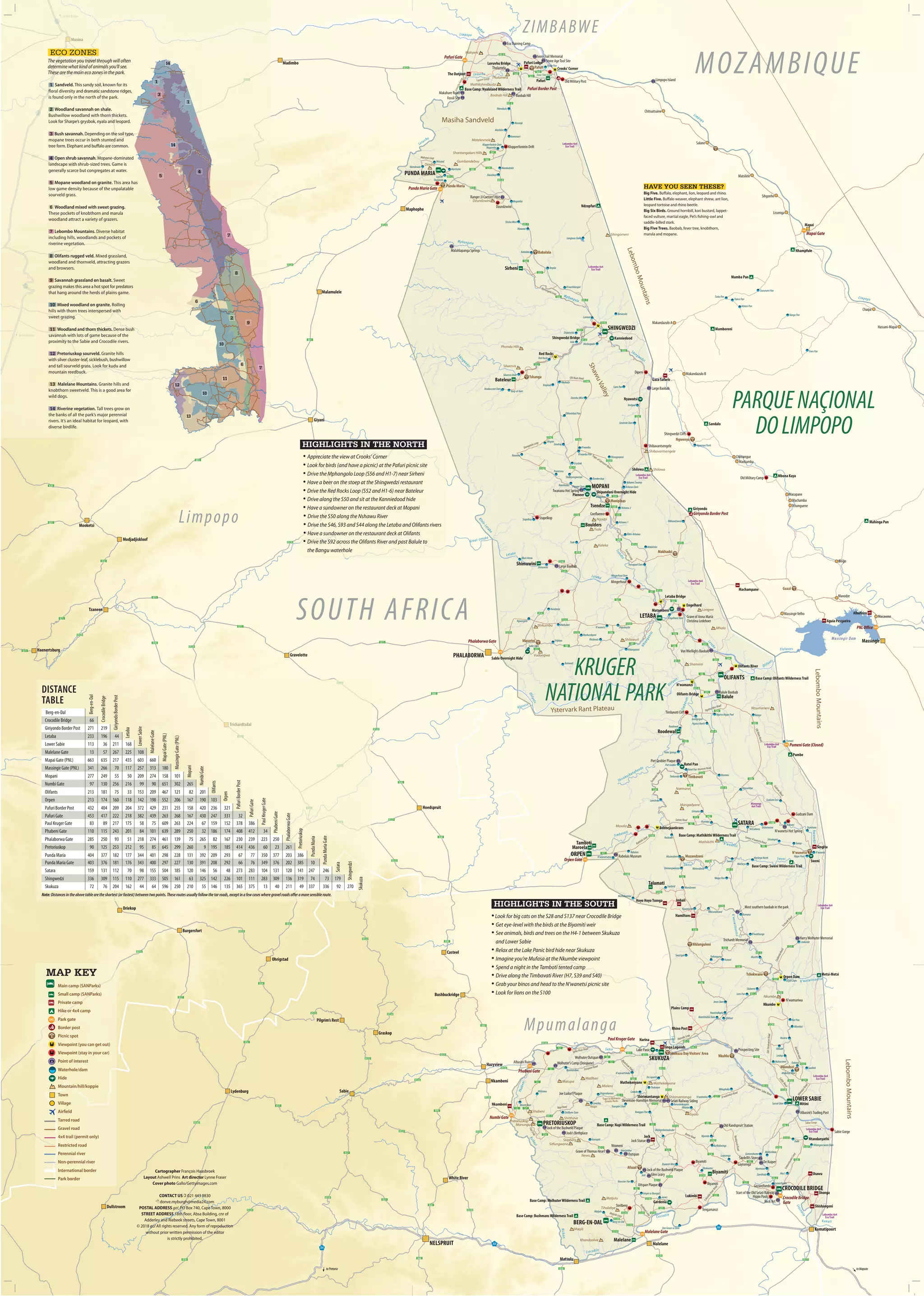 Kruger National Park Map | PDF