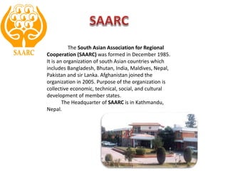 SAARC | PPT