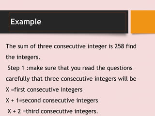 Problem solving methods in maths | PPTX
