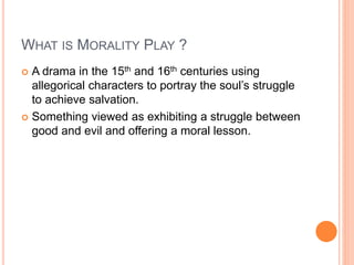 Doctor Faustus As a Morality play | PPTX