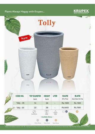 krupex-india-Rotomoulded Series.pdf | Gardening | Home & Garden