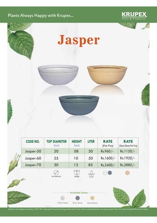 krupex-india-Rotomoulded Series.pdf | Gardening | Home & Garden