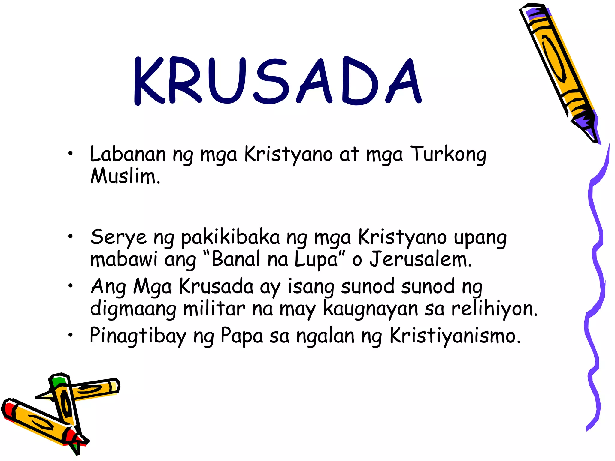 Krusada | PPT
