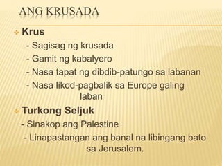 Krusada | PPT