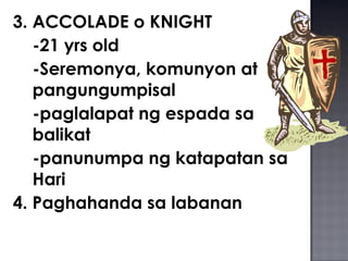 Krusada at feudalismo | PPT