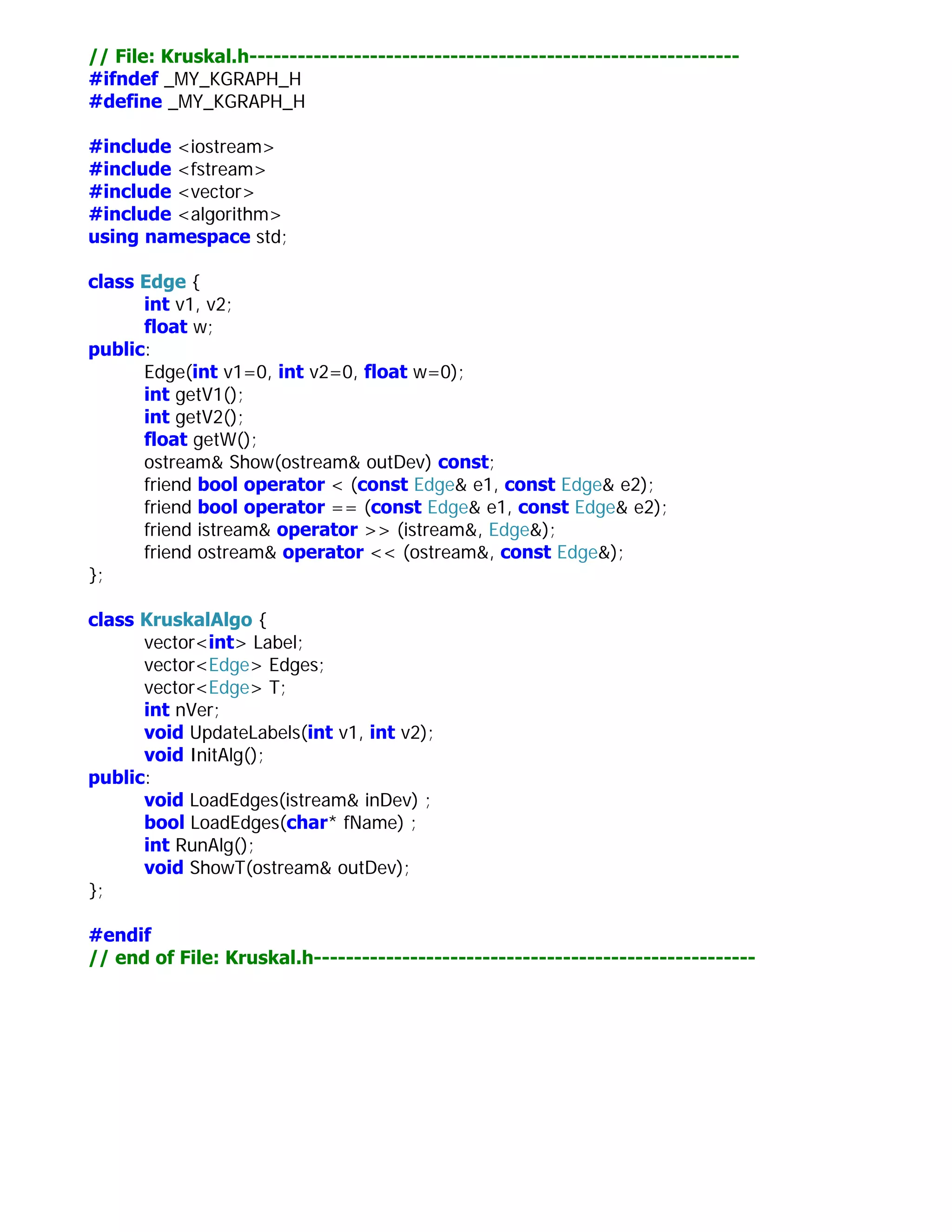 Kruskal algorithm | PDF