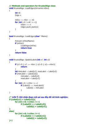 Kruskal algorithm | PDF