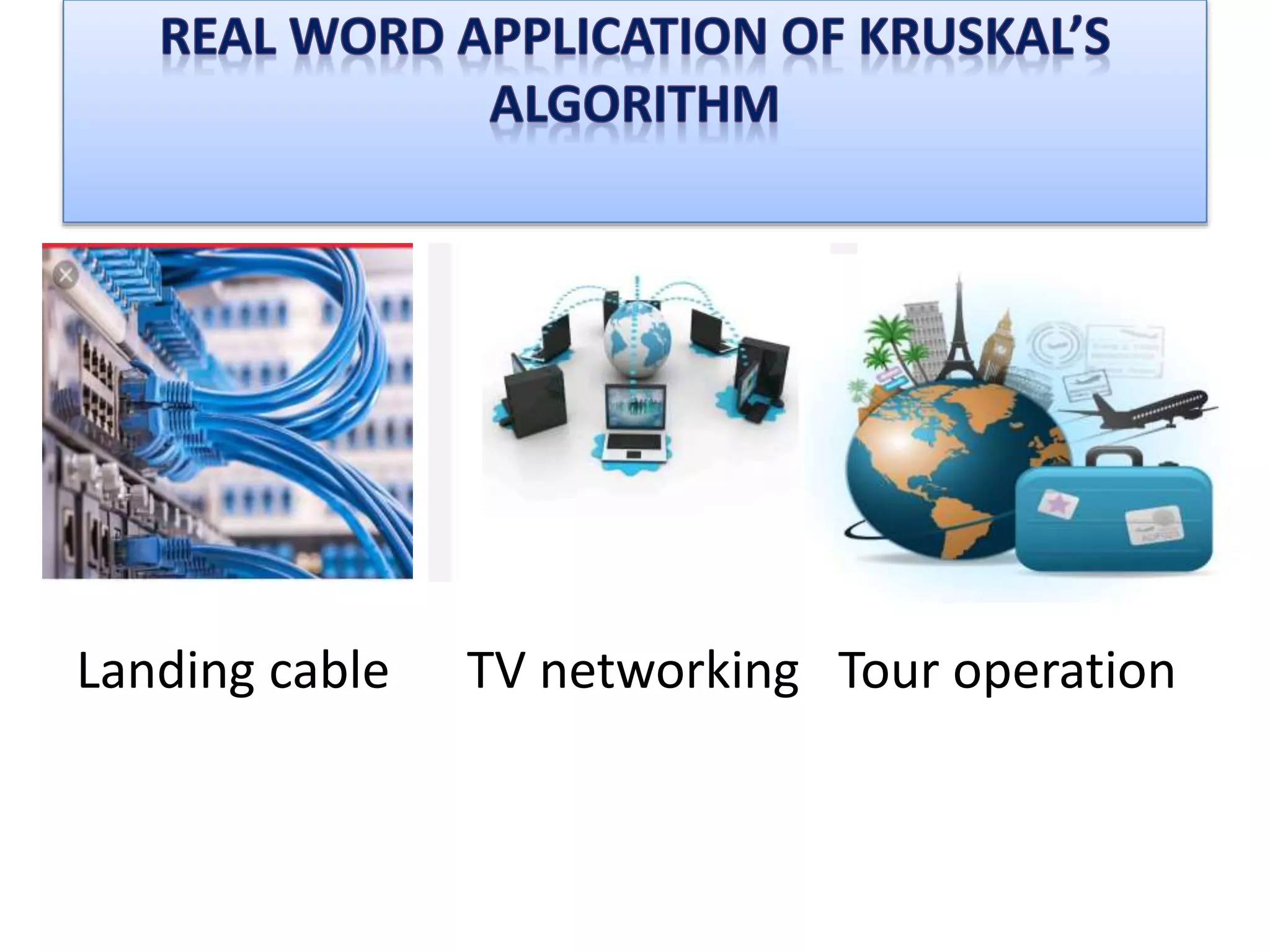 Kruskal algorithm | PPT
