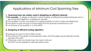 kruskal and prims algorithm _ | PPTX