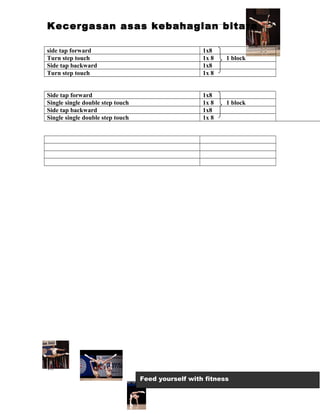 Nota asas instructor aerobic | DOC