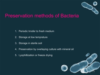 Isolation And Preservation of Pure Baterial Culture | PPTX