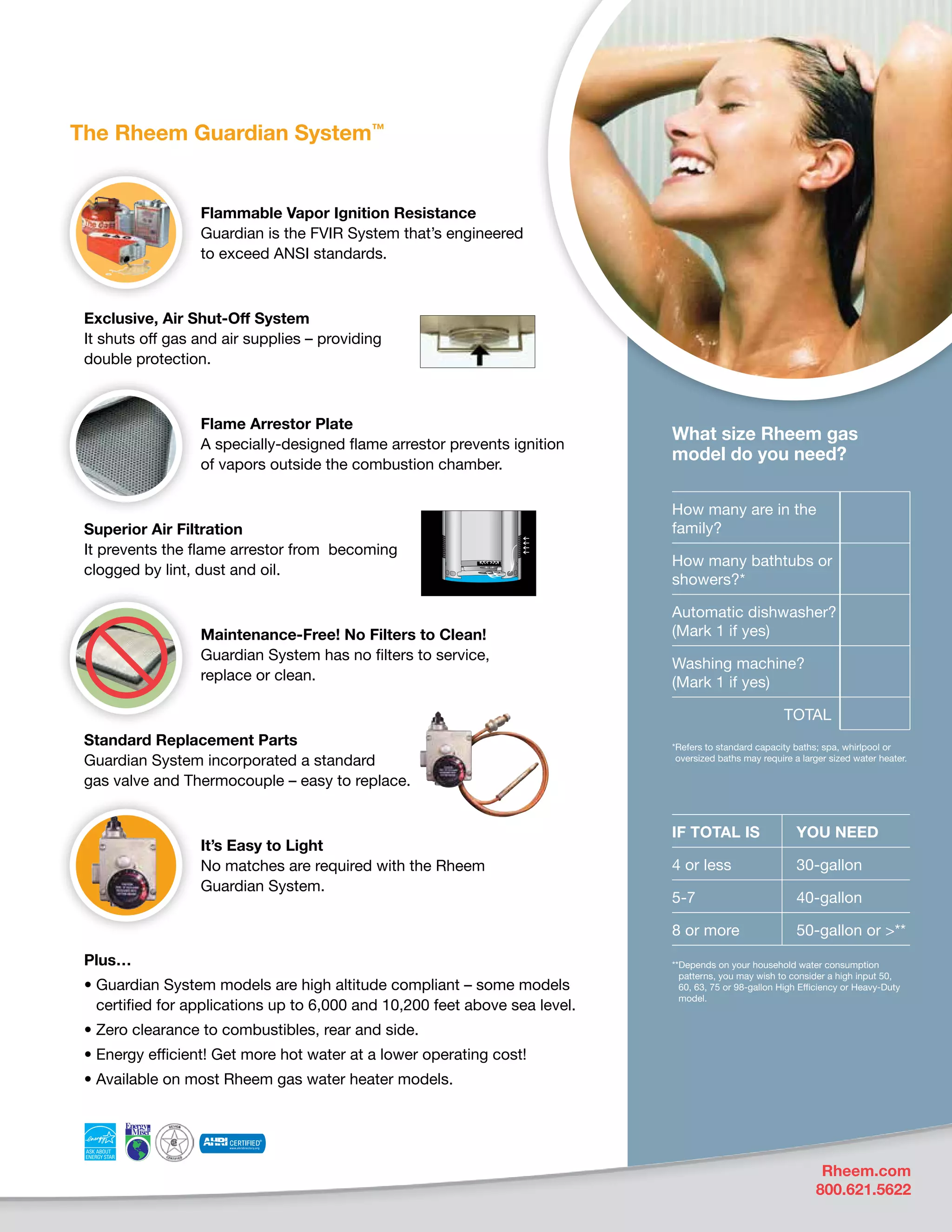 Rheem residential gas boiler | PDF