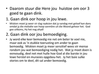 Tema - Kry die Melodie van Hoop in Jou Lewe | PPTX