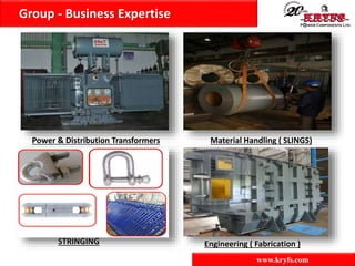 KRYFS - Manufacturer of Transformers | PPTX