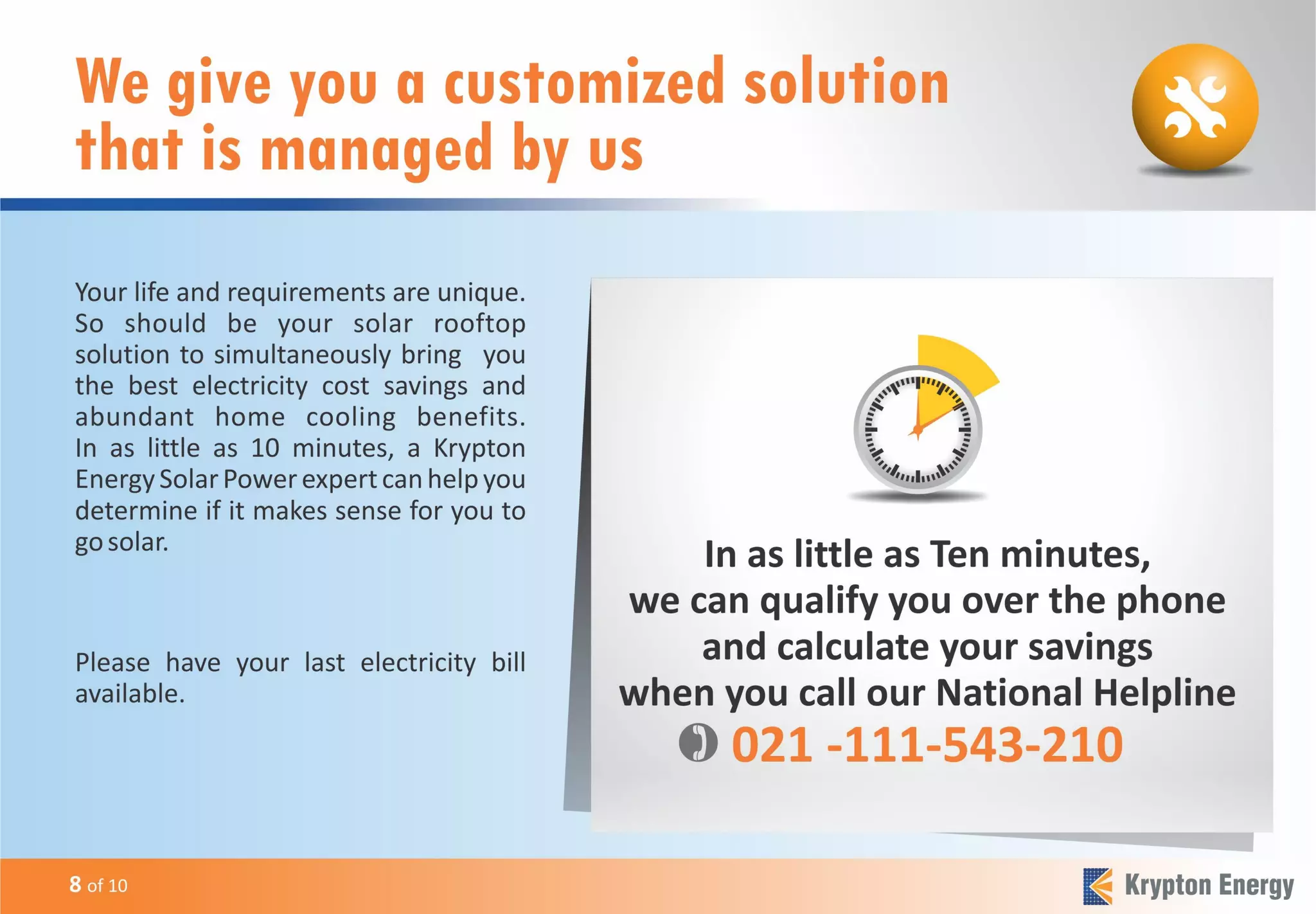 A rooftop solar PV system for your home - Krypton Energy | PPT