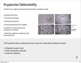 Kryptonite labs pitch deck | PDF