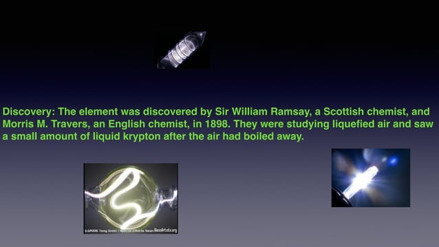 Krypton science project | PDF | Chemistry | Science