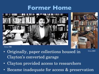 Mayme Clayton Library and Museum | PPT
