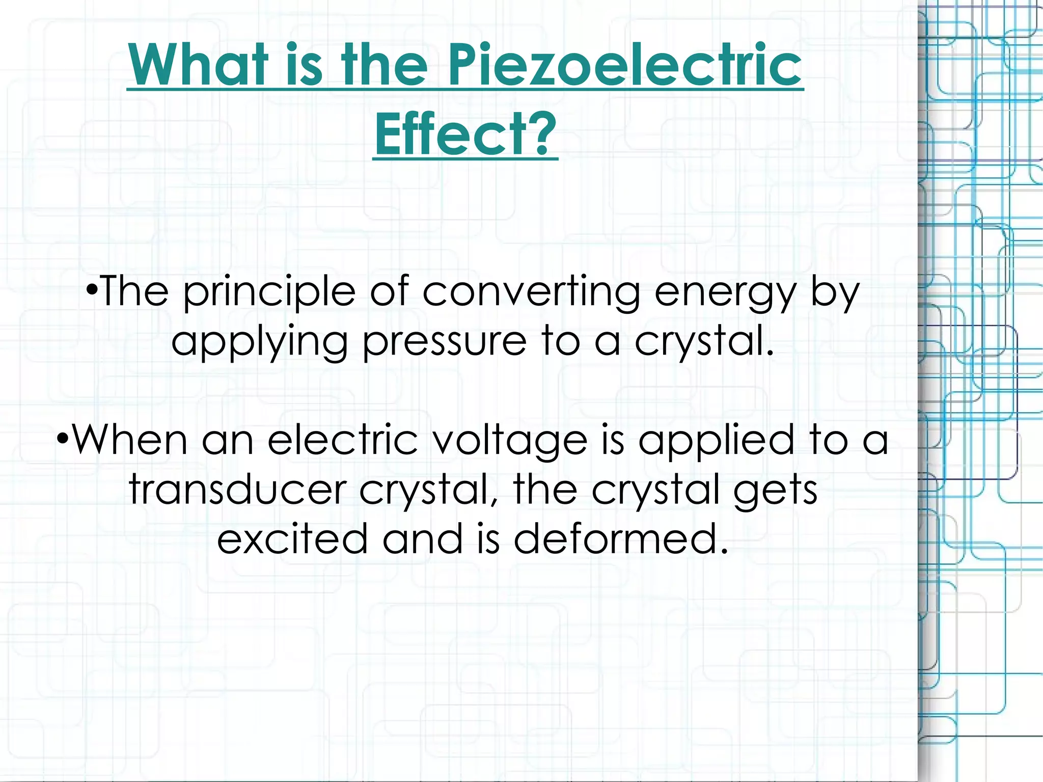 Piezoelectric Effect | PPT