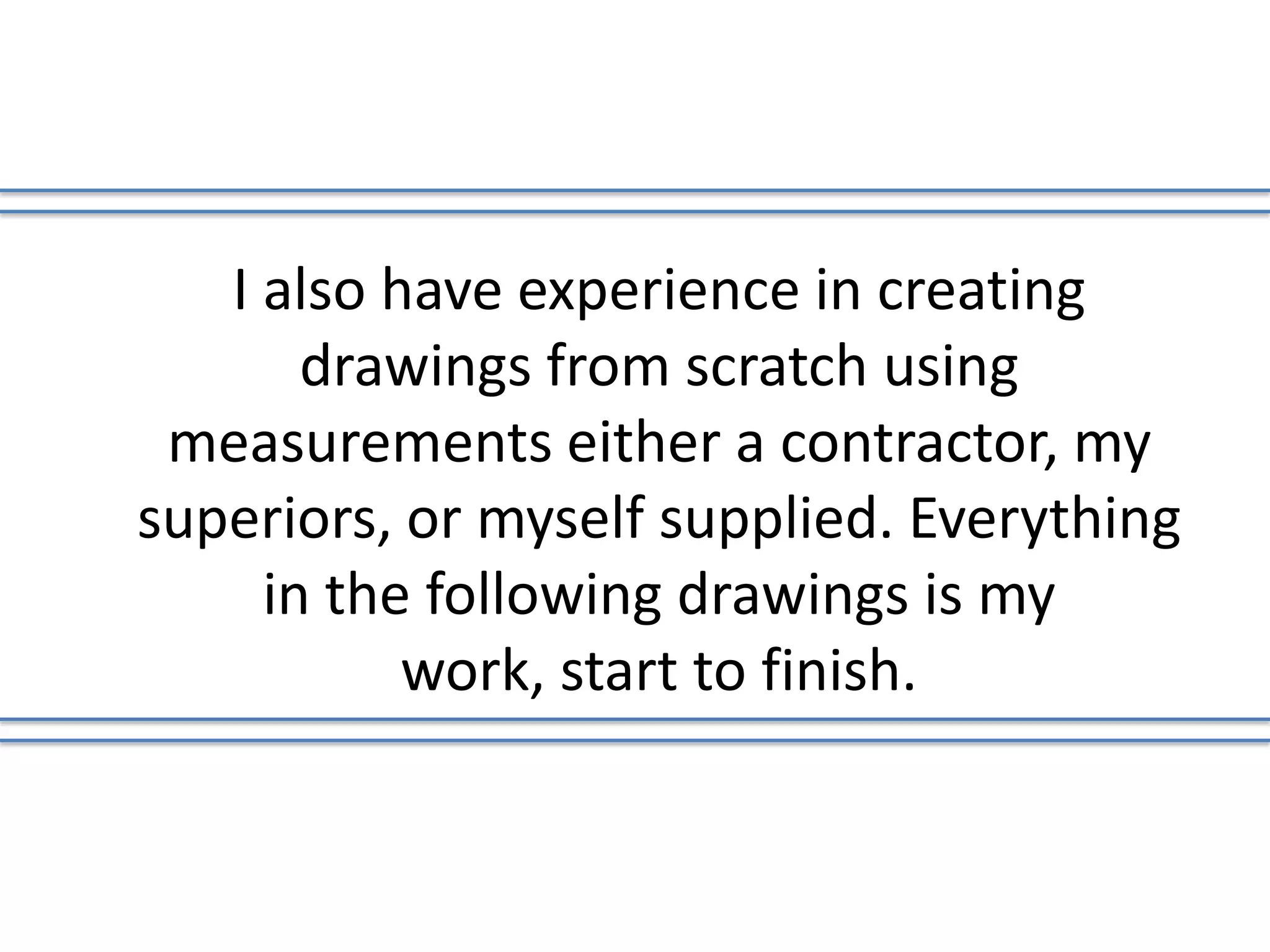 Krystal Sayers AutoCAD Portfolio | PPTX