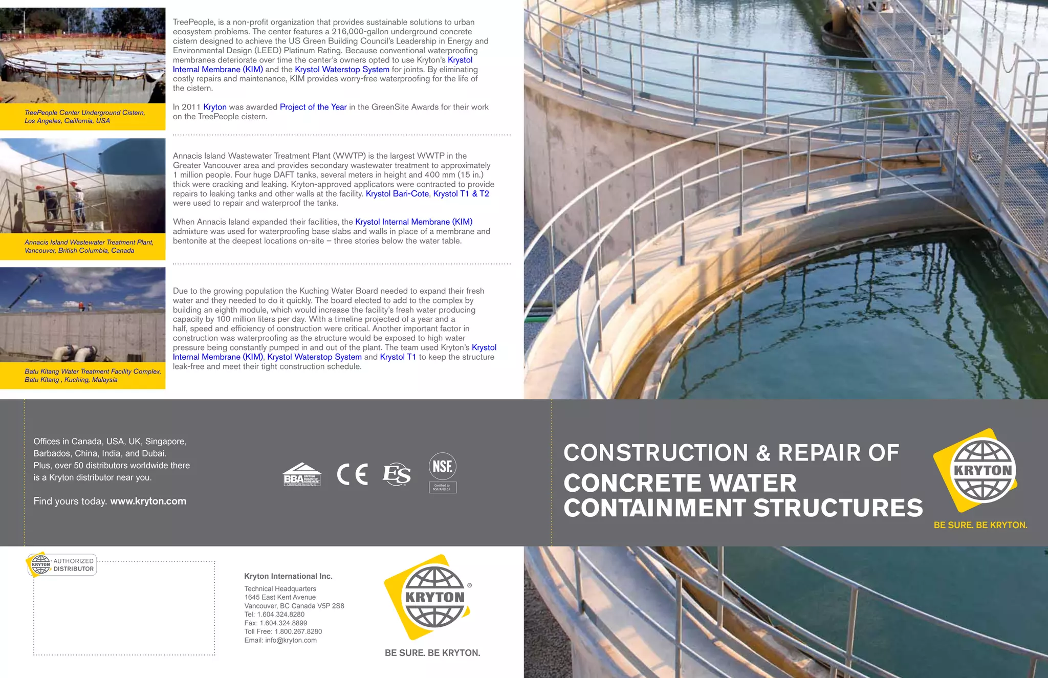 Kryton watertanks brochure2012 | PPT