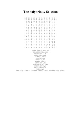 Christianity word search | PDF