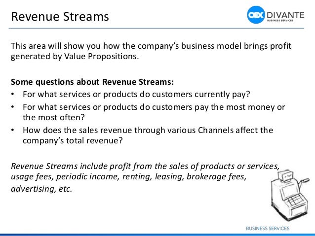 Revenue Streams Examples