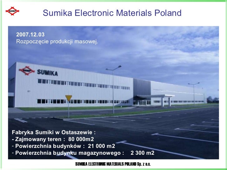 Krzysztof Nowicki - Sumika Electronic Materials Poland