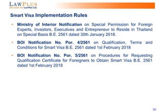 Discussion on New Work Permit Law of Thailand | PPT