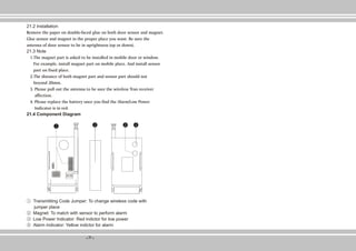 Alarm installation instruction, simple wireless alarm systems for home ...